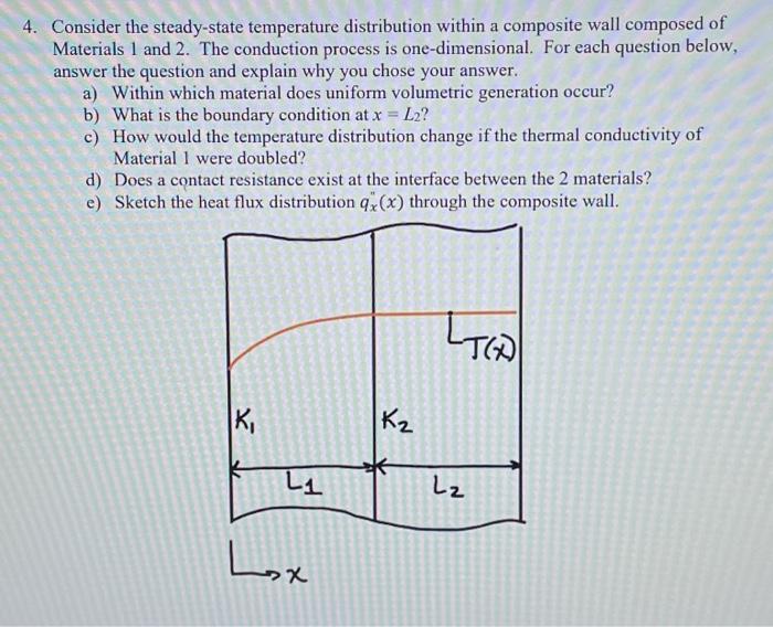 Solved Consider the steady-state temperature distribution | Chegg.com