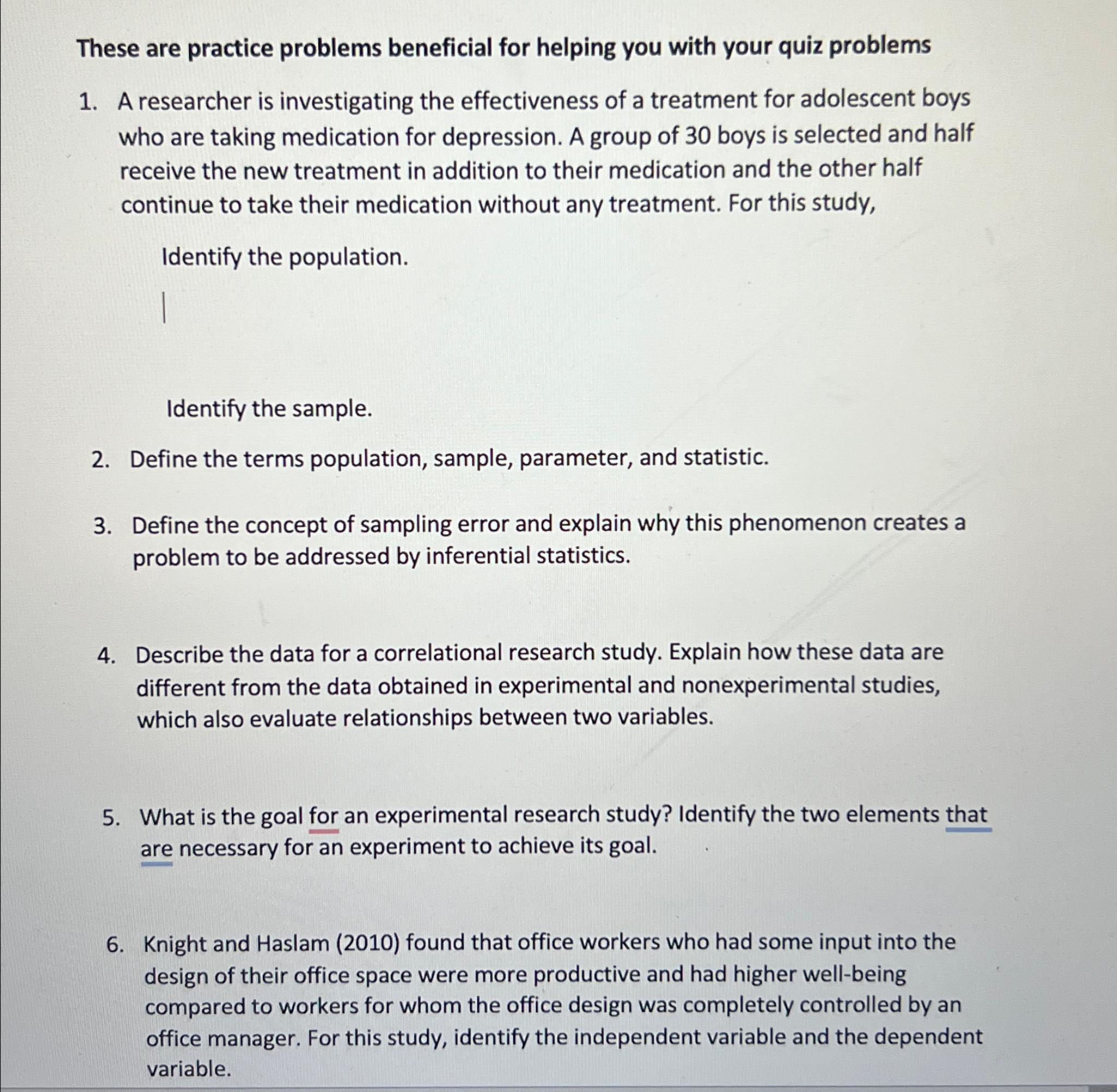 Solved These are practice problems beneficial for helping | Chegg.com