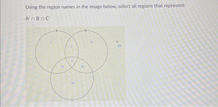 Solved Using the region names in the image below, select all | Chegg.com