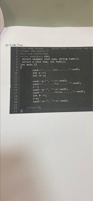 Solved SECTION A is the output of the language C+20 code, as | Chegg.com
