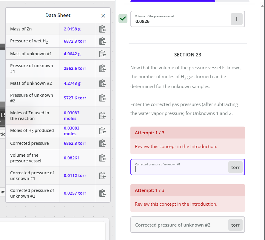 Solved Now that the volume of the pressure vessel is known, | Chegg.com