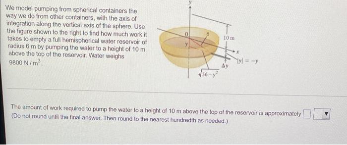 Solved We model pumping from spherical containers the way we | Chegg.com