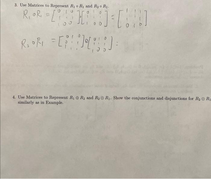 Solved Discrete math questionFor 3,4（the second picture） | Chegg.com