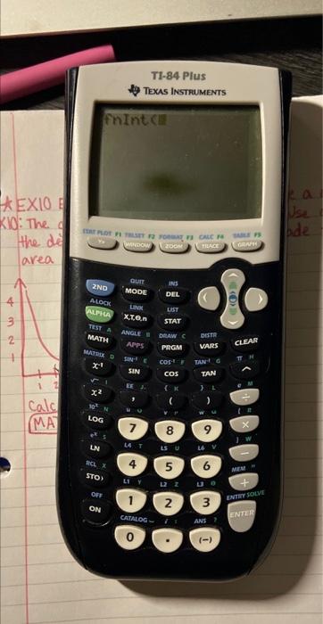 Solved Anyone know why fnInt() pops up when I press math | Chegg.com