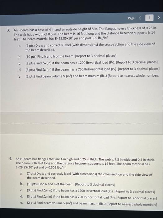 Instructions: Solve the problems below on one or more | Chegg.com