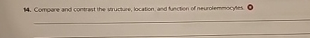 Solved Compare and contrast the structure, location, and | Chegg.com