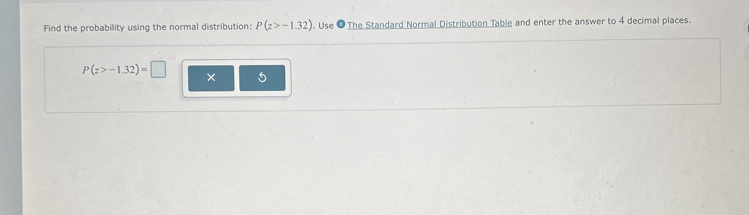 Solved Find the probability using the normal distribution: | Chegg.com
