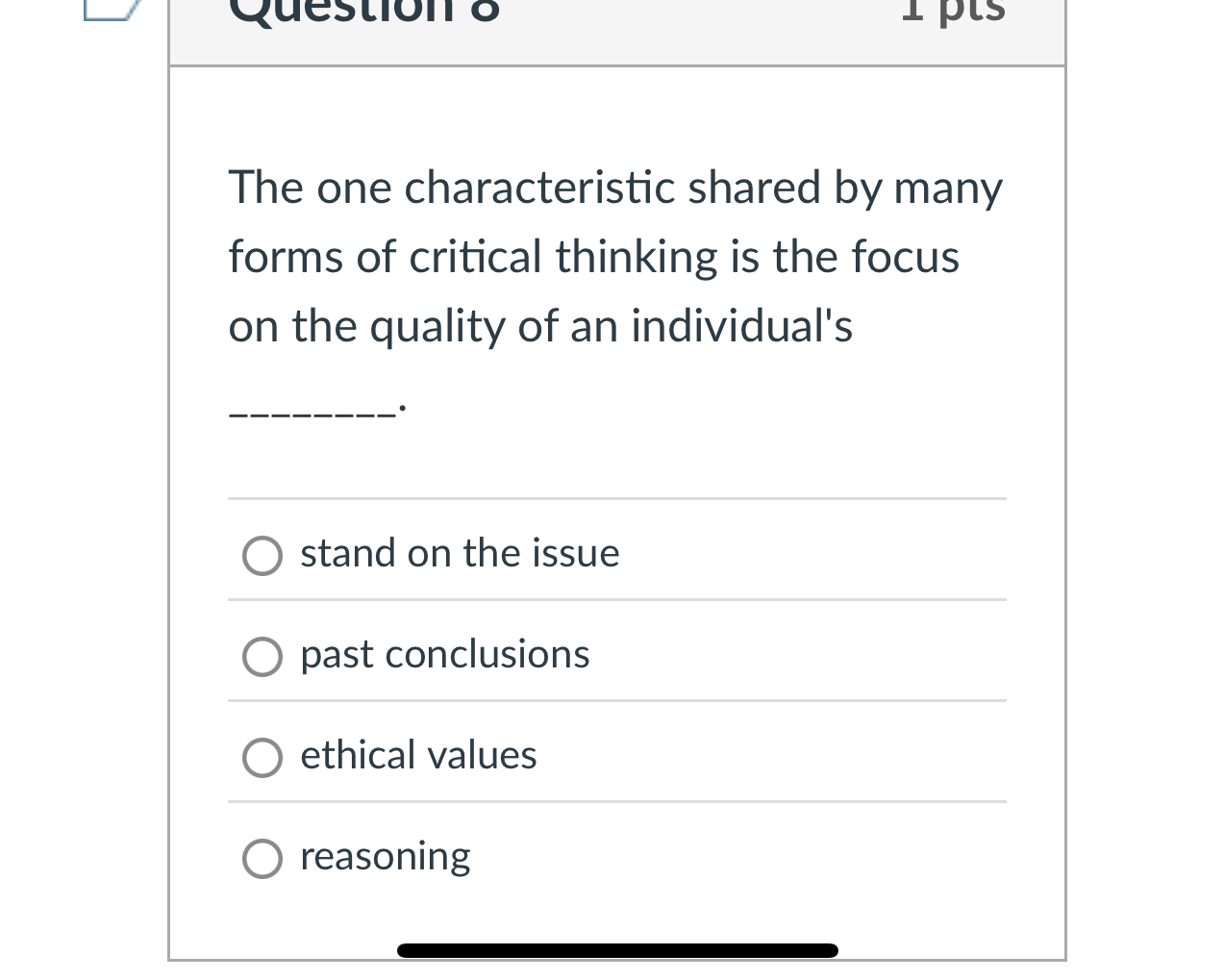 Solved The one characteristic shared by manyforms of | Chegg.com