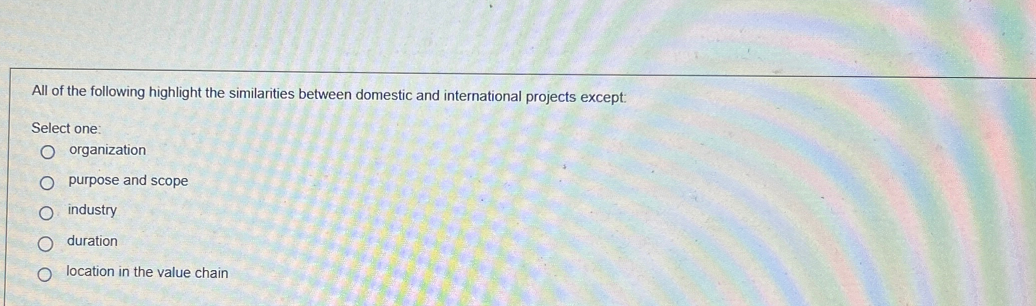 Solved All of the following highlight the similarities | Chegg.com