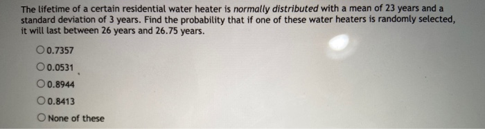 Solved In the standard normal distribution, the z score that | Chegg.com
