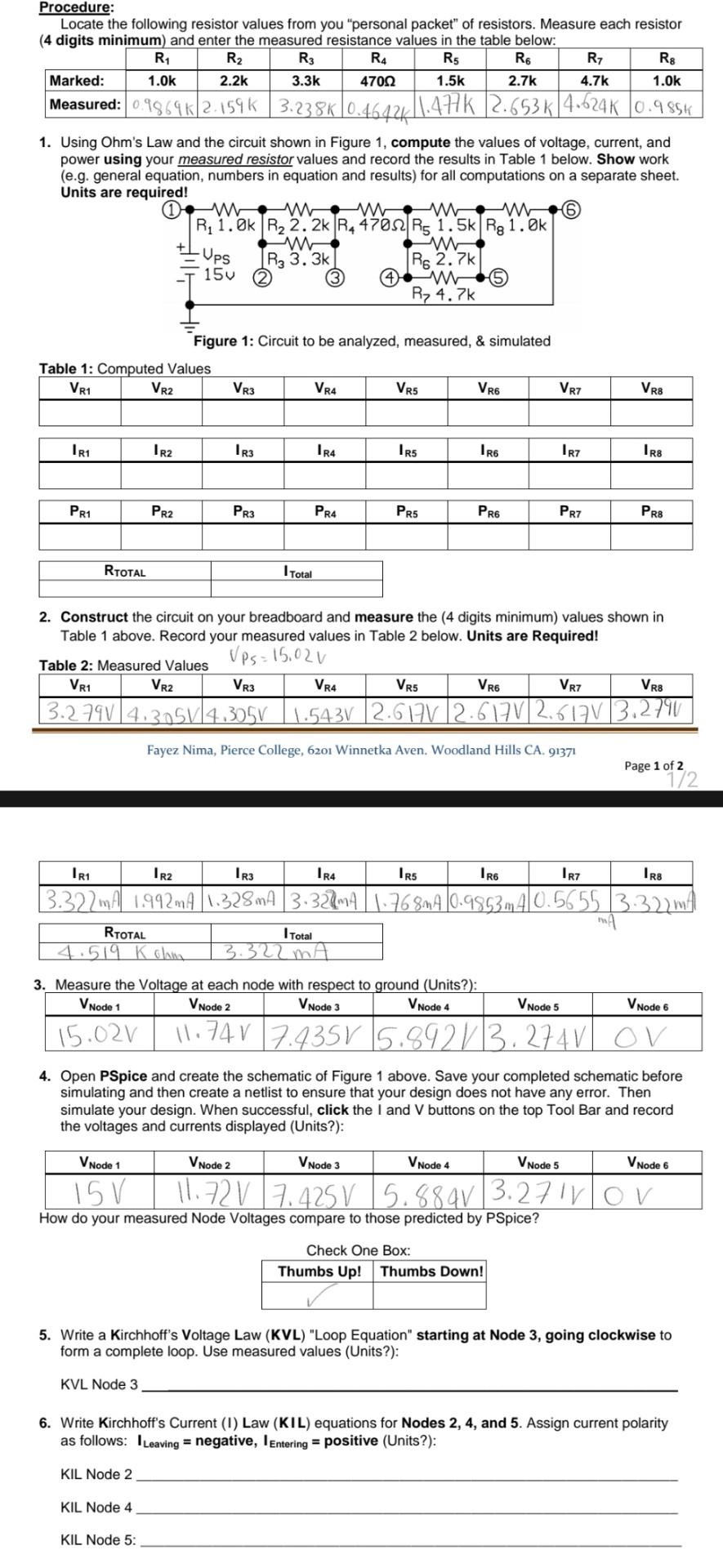 Solved please fill out the empty boxes showing steps using | Chegg.com