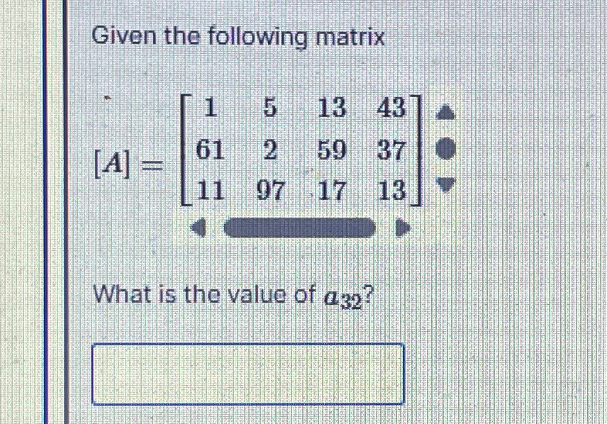 Solved Given the following | Chegg.com