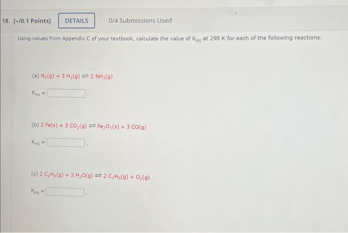 Using values from Appendix C of your textbook, | Chegg.com