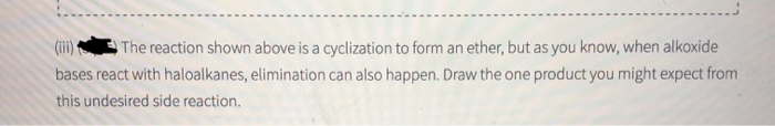 Solved Consider the cyclization of 4-bromobutanol to | Chegg.com