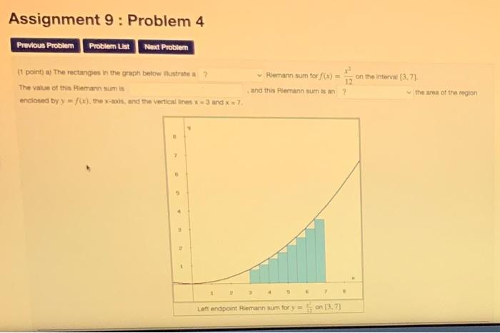 Solved Assignment 9: Problem 4 Previous Problem Problem List | Chegg.com