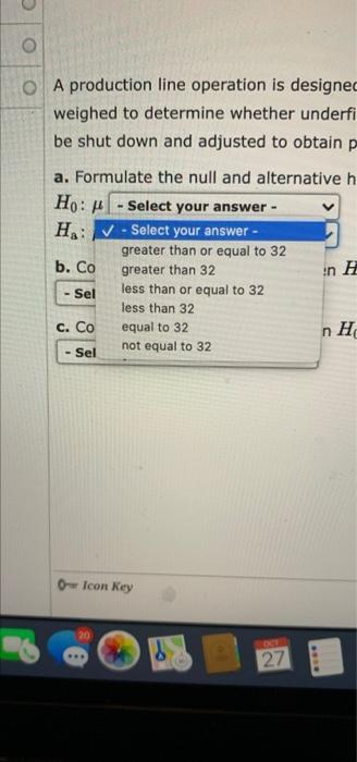 Solved Questions Exercise 09.03 (Developing Null and | Chegg.com