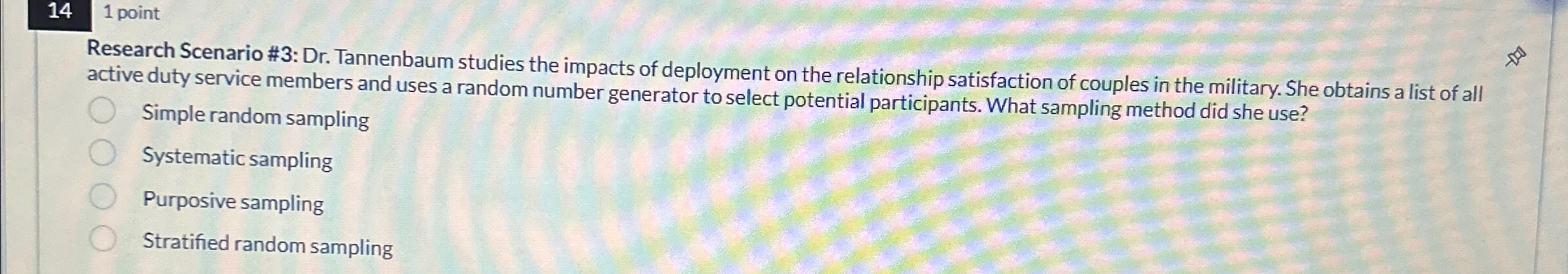 Solved 141 ﻿pointResearch Scenario #3: Dr. ﻿Tannenbaum | Chegg.com
