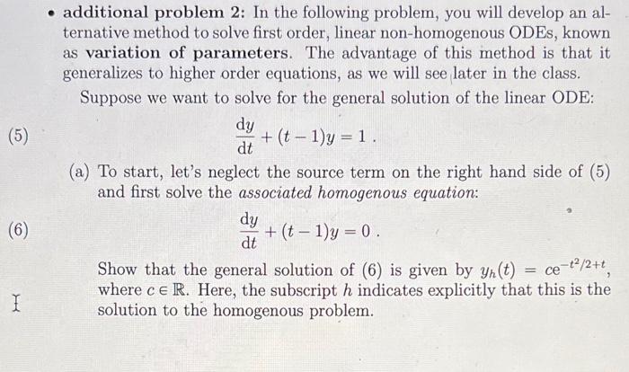 Solved - additional problem 2: In the following problem, you | Chegg.com Solved - additional problem 2: In the following problem, you | Chegg.com