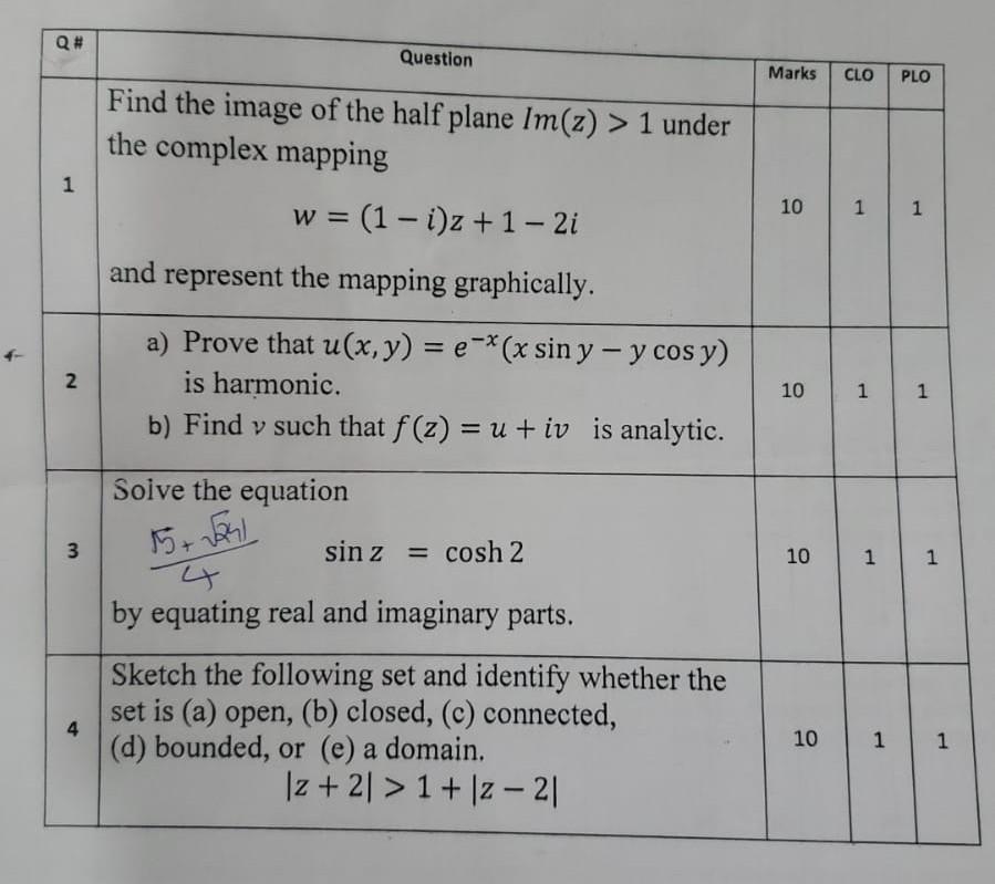 Solved \begin{tabular}{|c|c|c|c|c|} \hline Q\# & Question & | Chegg.com