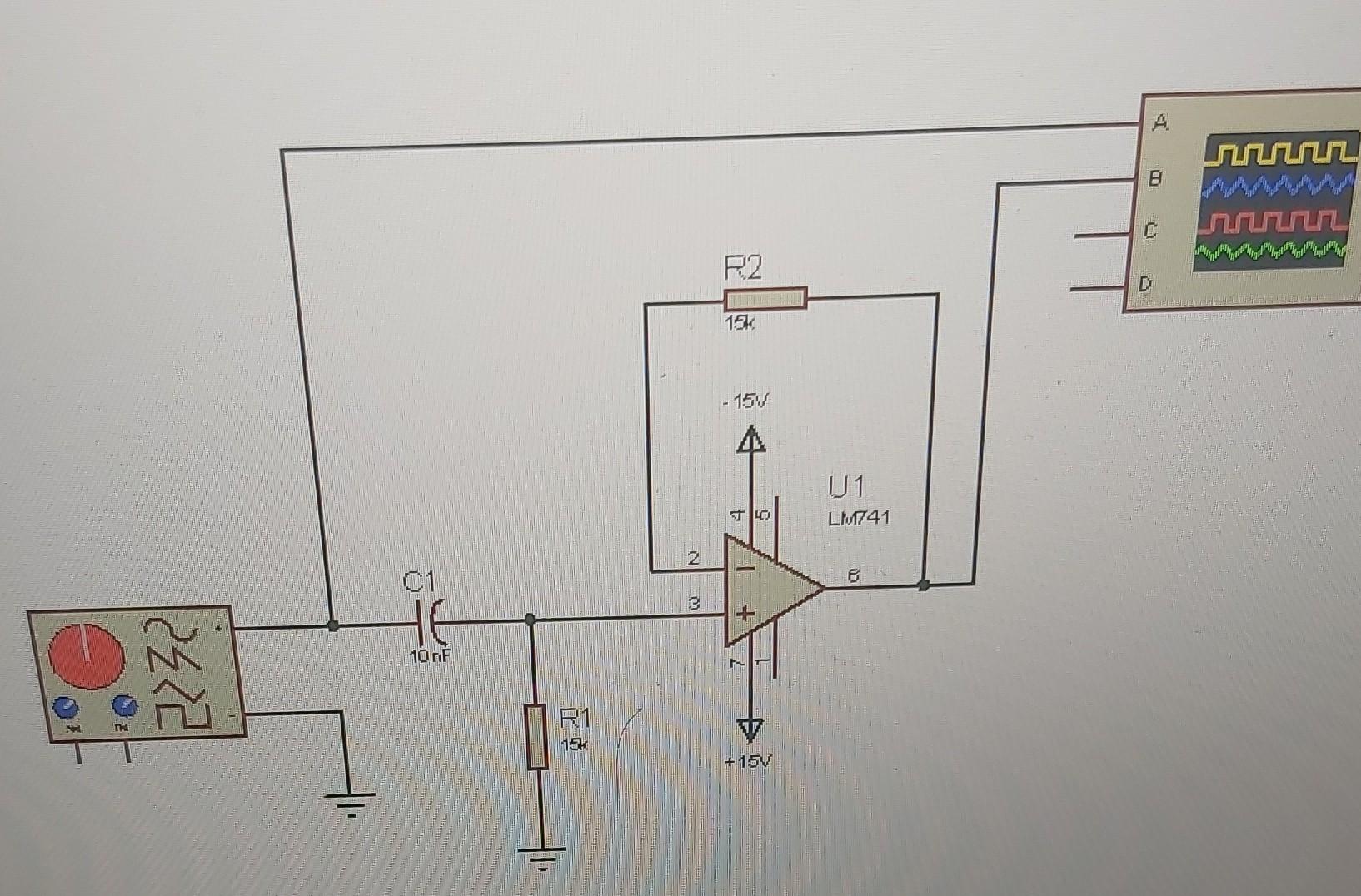 Solved Calculate the cut off frequency of this one pole high | Chegg.com