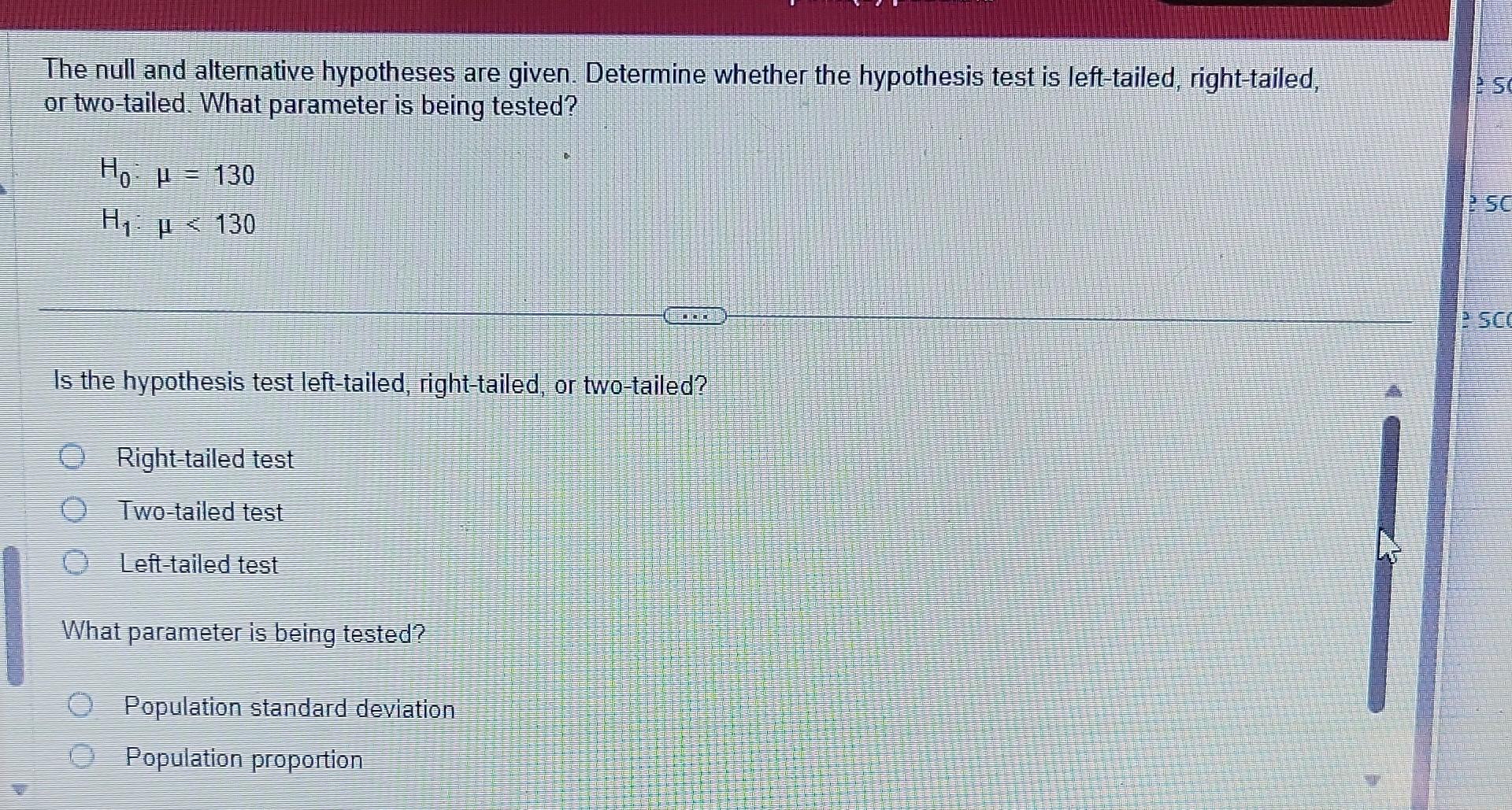 Solved The null and altenative hypotheses are given. | Chegg.com