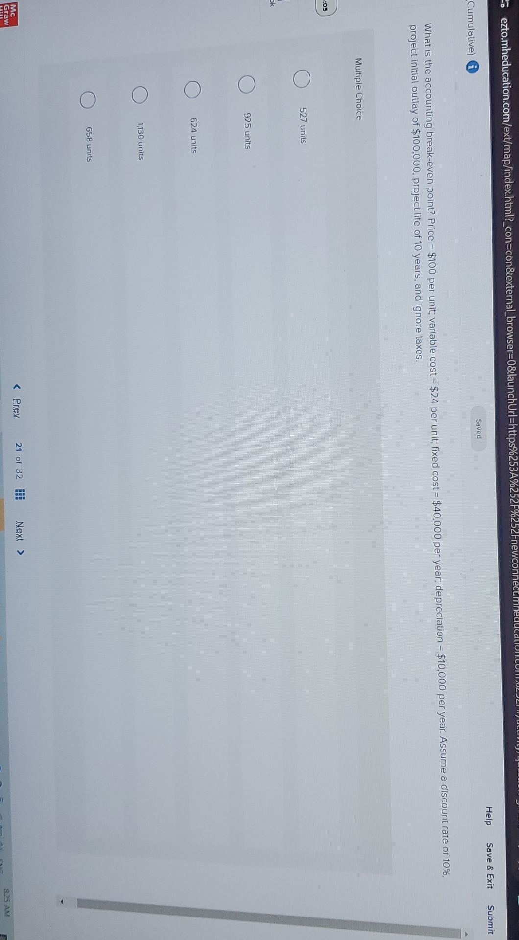 Solved HelpSave & ExitSubmit(Cumulative) iWhat is the | Chegg.com