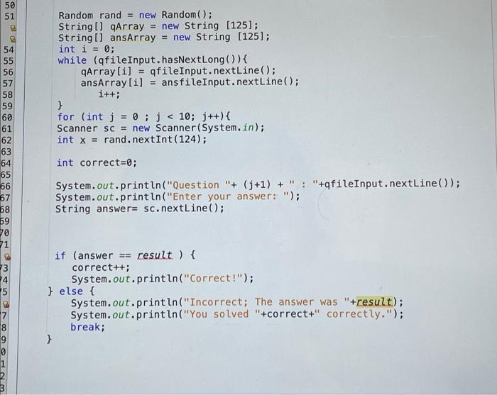 Solved how to print info in java (true/false) with | Chegg.com