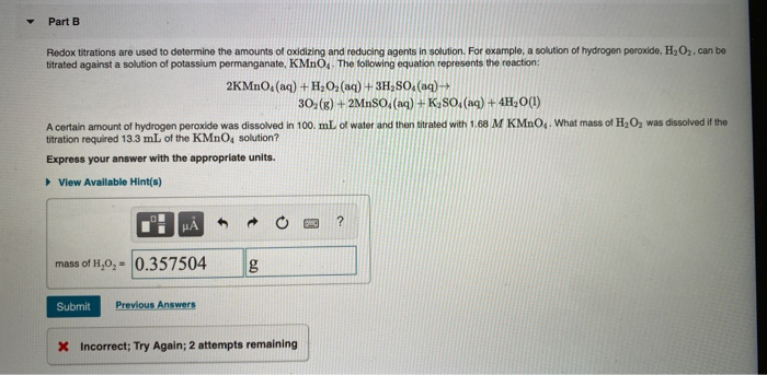 Solved A 25.9 mL sample of a 1.88 M potassium chloride | Chegg.com