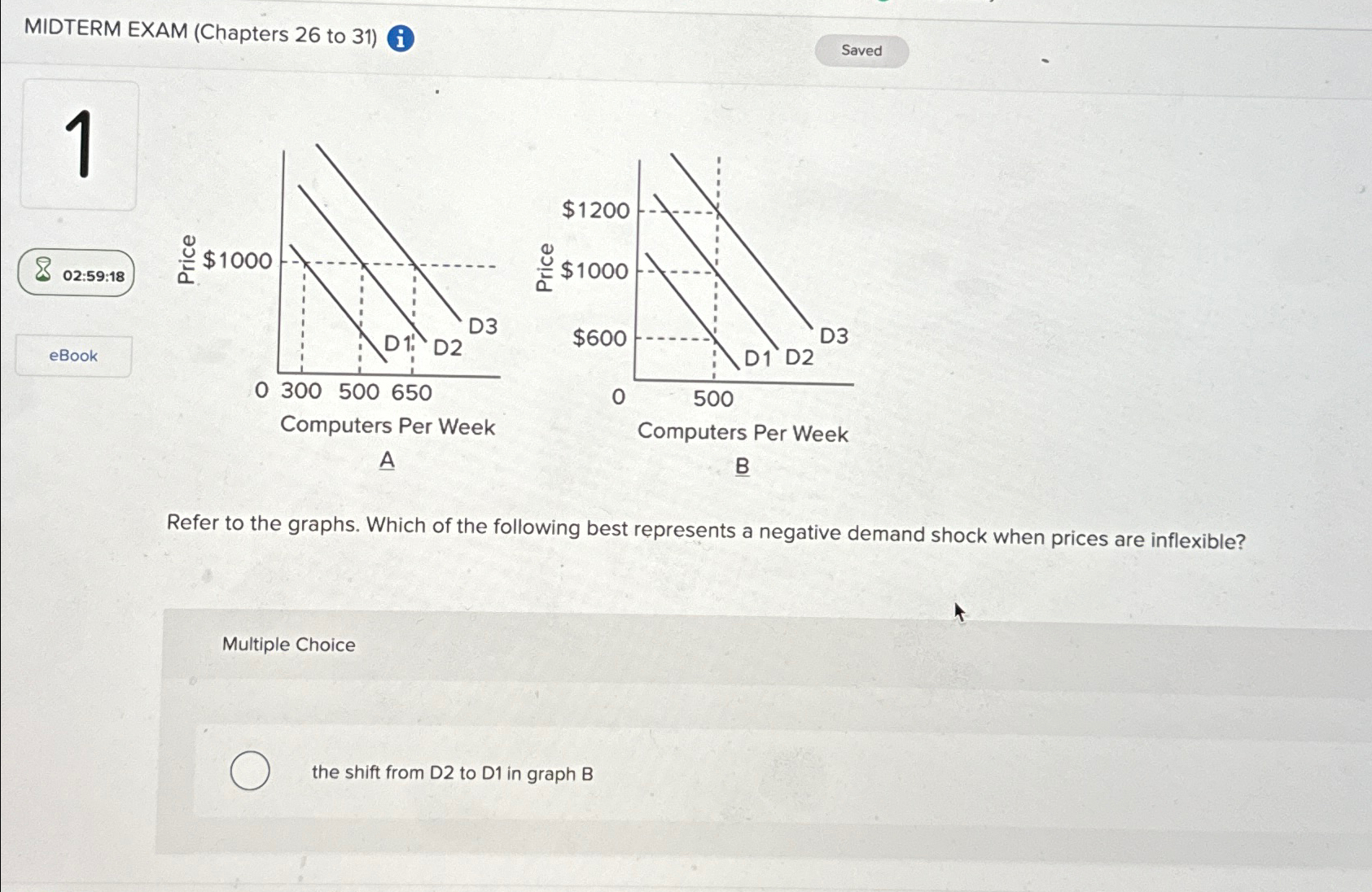 Solved MIDTERM EXAM (Chapters 26 ﻿to 31) | Chegg.com