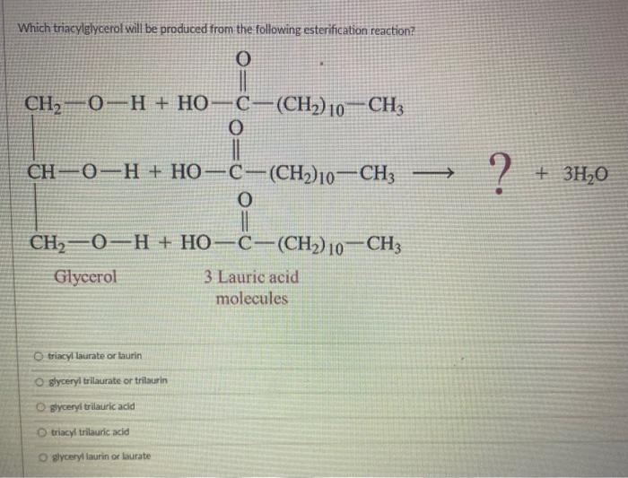 Solved Examine the following line-angle formulas for stearic | Chegg.com