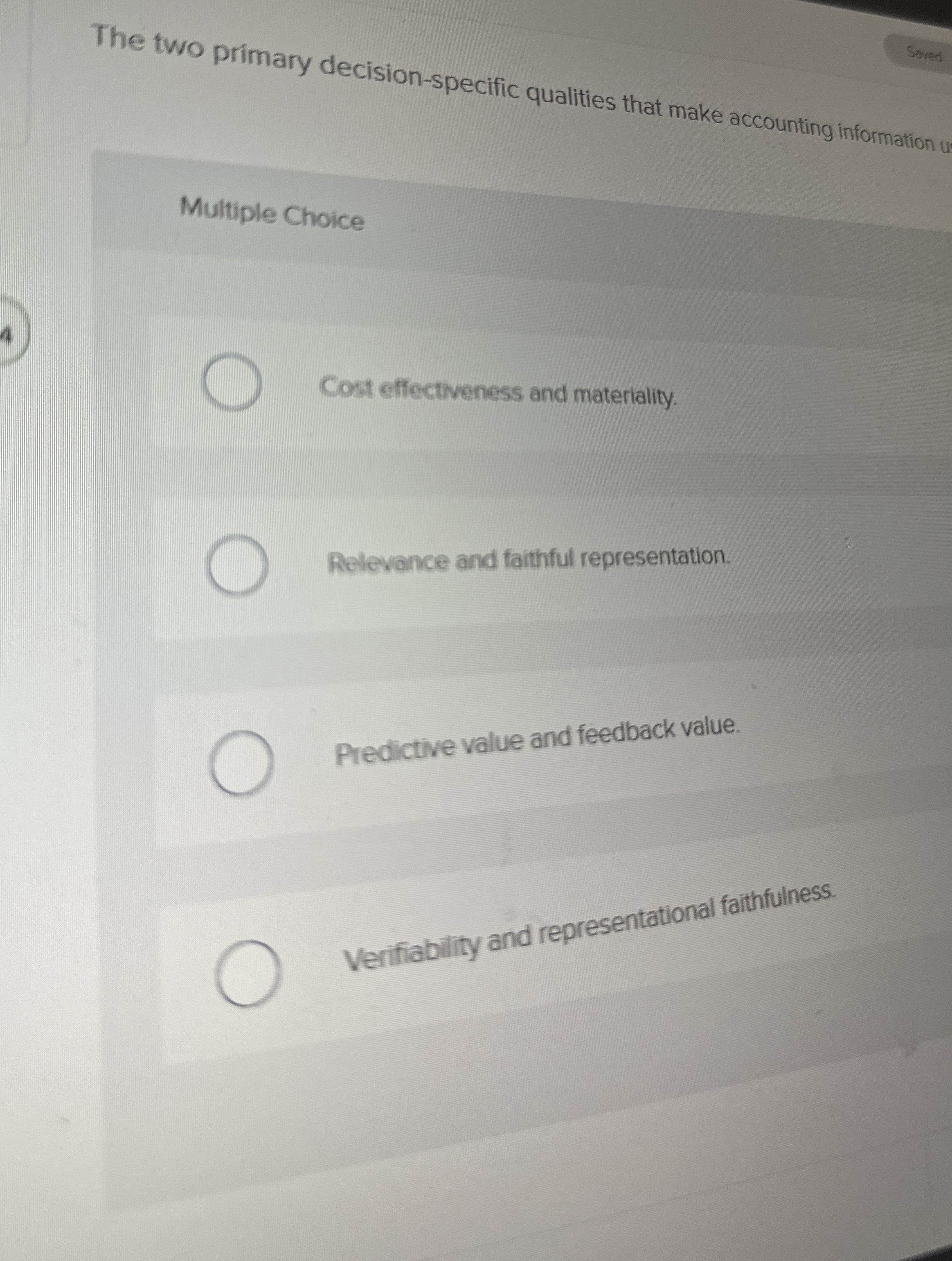 Solved The two primary decision-specific qualities that make | Chegg.com