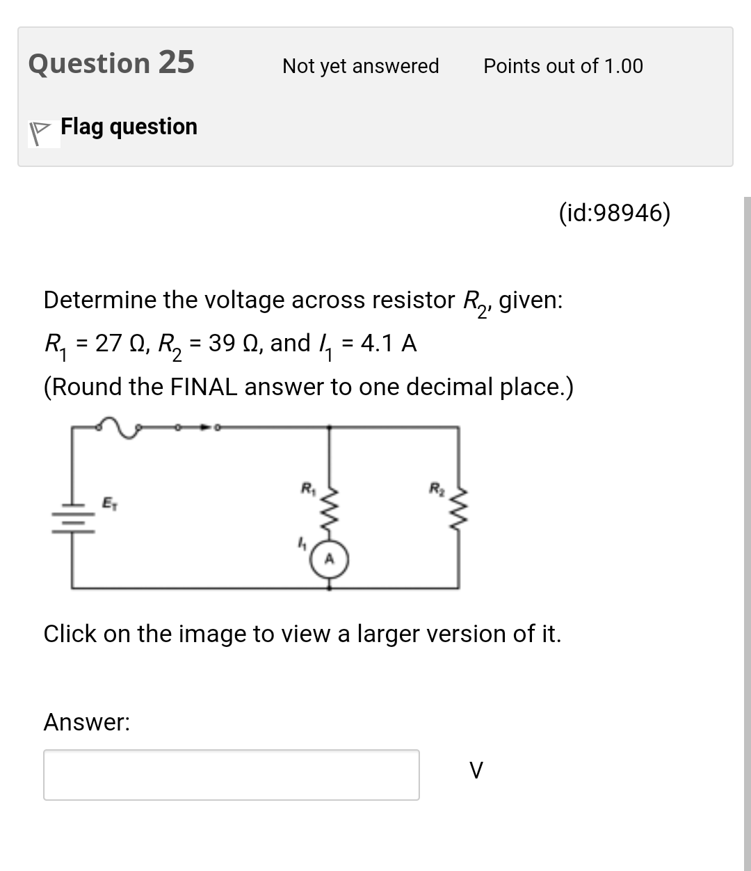 Solved The formula IT=I1+I2+I3+⋯IN is used for finding ? in | Chegg.com
