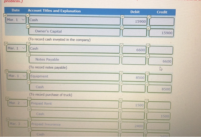 Solved Accounting Cycle Review 4-02 a-i (Part Level | Chegg.com