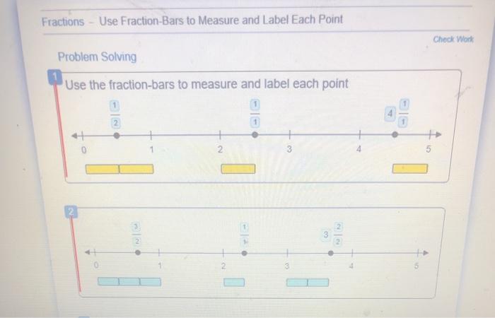 Solved Introduction 1. Fill in the fractions above the | Chegg.com