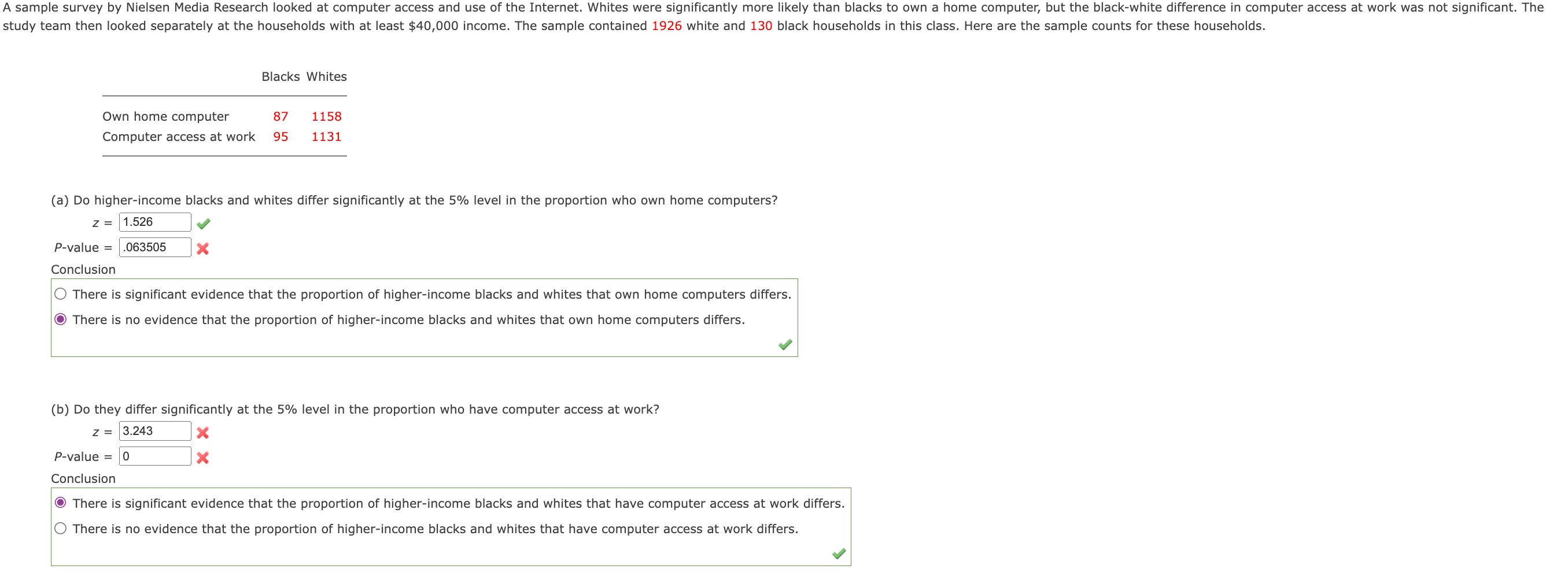 Solved study team then looked separately at the households | Chegg.com