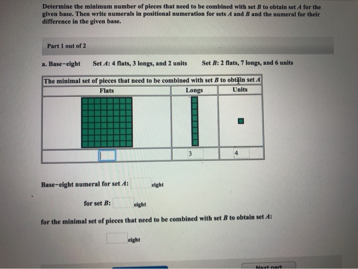 Solved Determine the minimum number of pieces that need to | Chegg.com