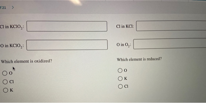 Solved For the reaction KCIO, -KCI + O | Chegg.com