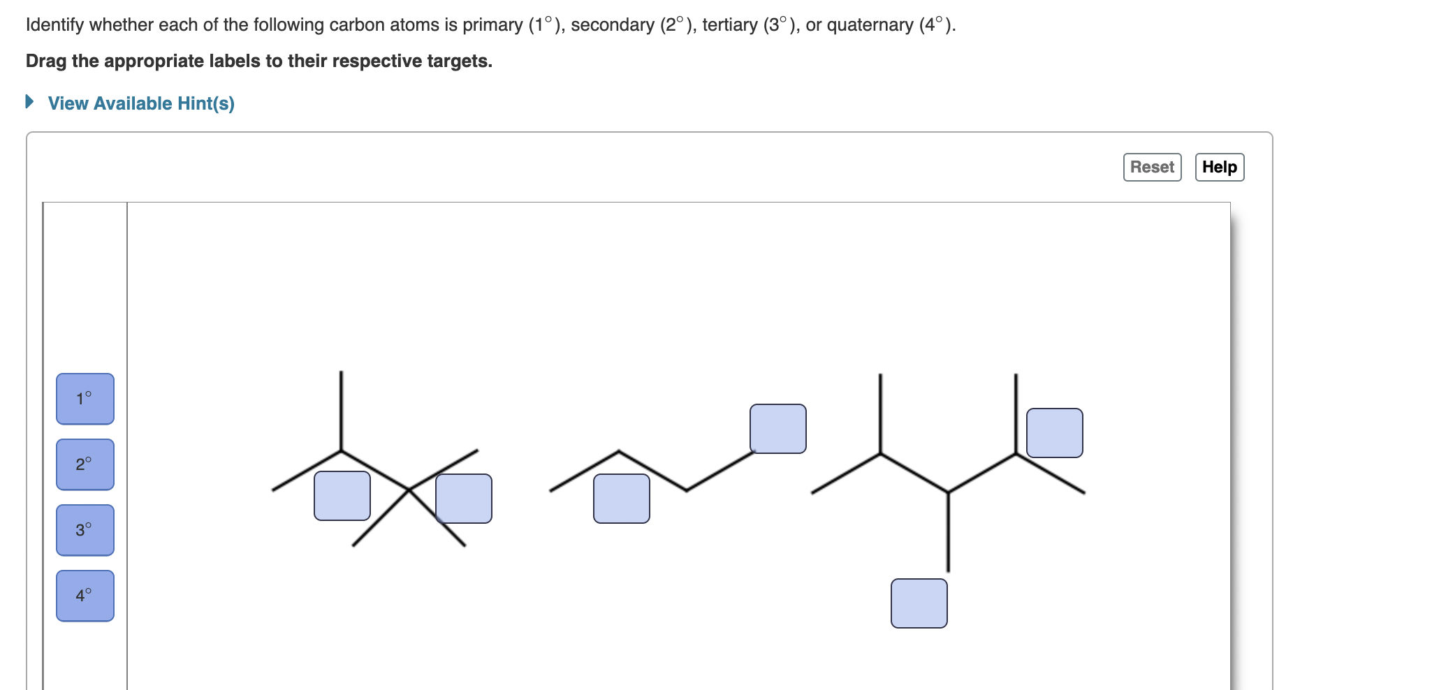 Solved Identify whether each of ﻿the following carbon atoms | Chegg.com