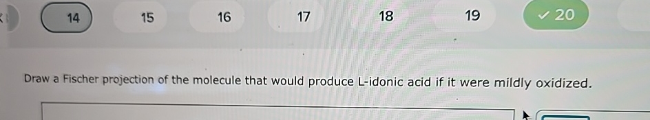 Solved Draw a Fischer projection of the molecule that would | Chegg.com