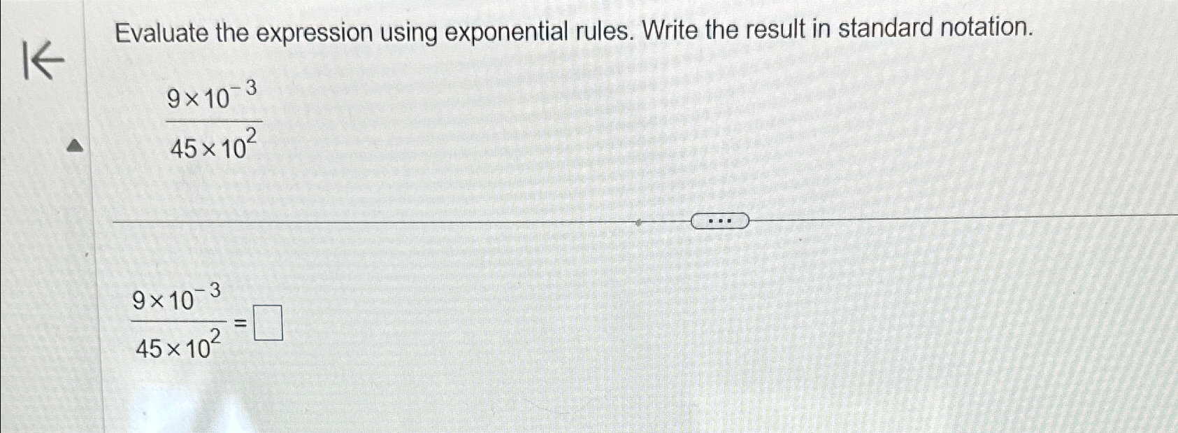 Solved Evaluate the expression using exponential rules. | Chegg.com