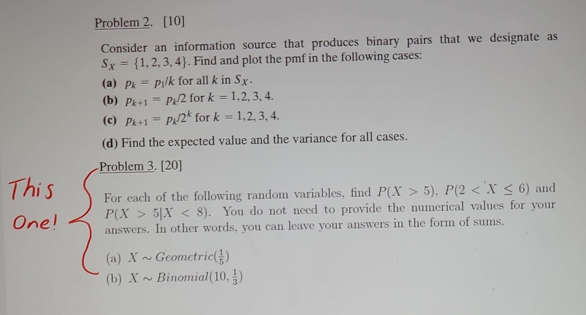 Solved Consider an information source that produces binary | Chegg.com