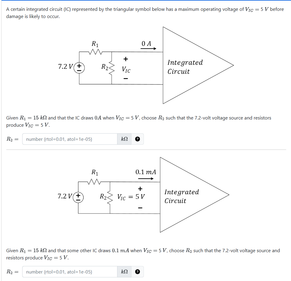 Solved A certain integrated circuit (IC) ﻿represented by | Chegg.com