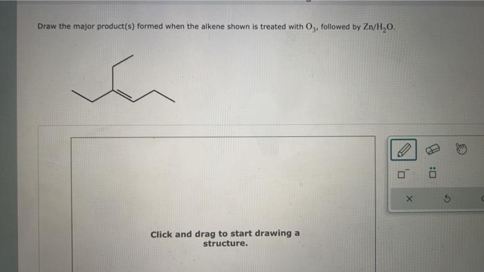 Solved Draw the major product(s) formed when the alkene | Chegg.com