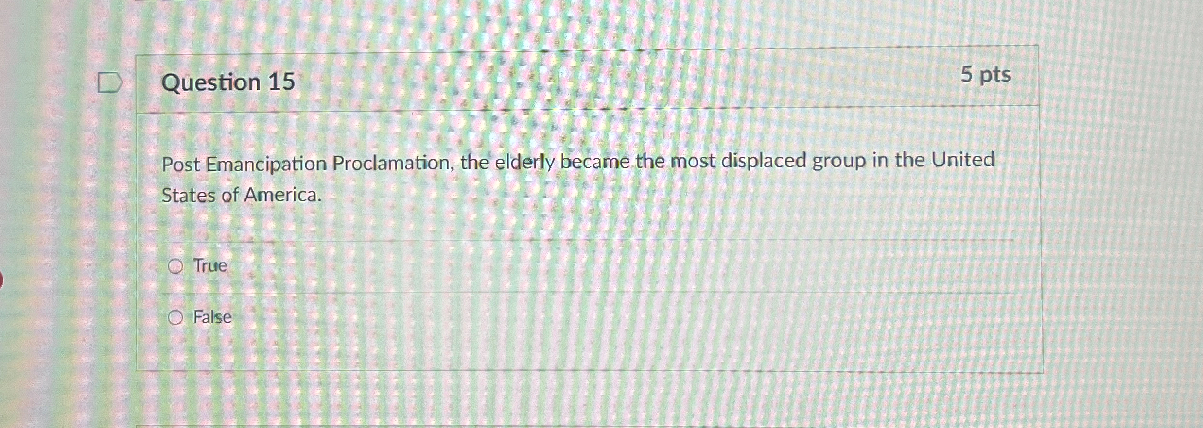 Solved Question 155 ﻿ptsPost Emancipation Proclamation, the | Chegg.com