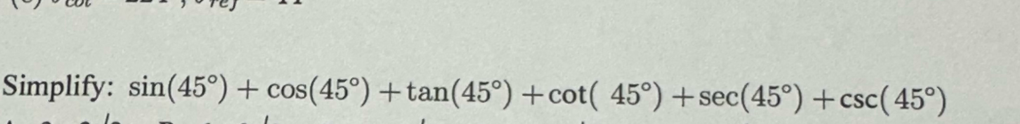 Solved Simplify: | Chegg.com