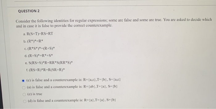 QUESTION 11 Consider either the DFA given in 2 or the | Chegg.com QUESTION 11 Consider either the DFA given in 2 or the | Chegg.com