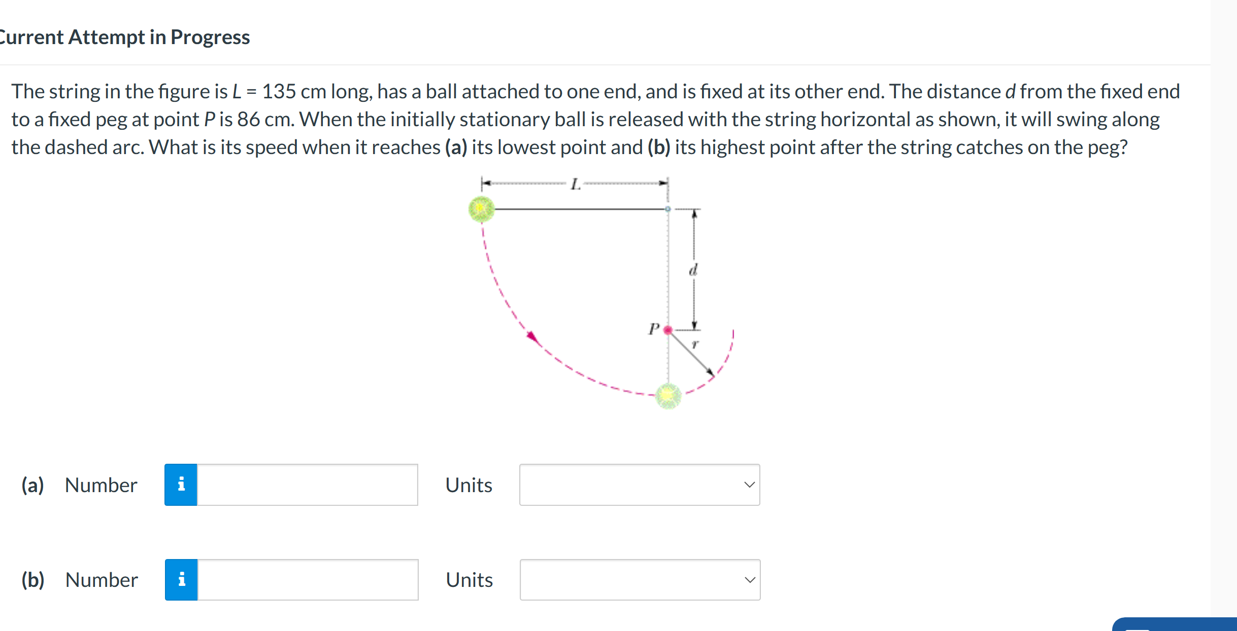 Solved Current Attempt in ProgressThe string in the figure | Chegg.com