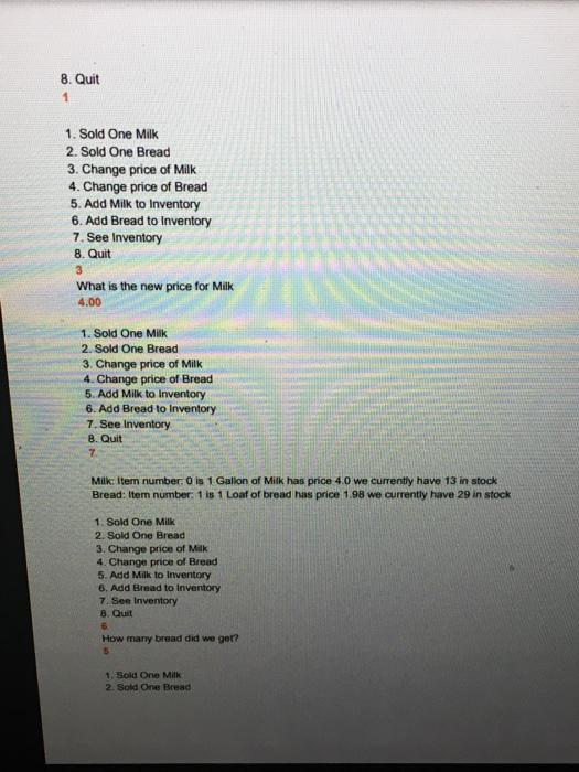 Solved Concept Summary: 1. Class design 2. Encapsulation, | Chegg.com
