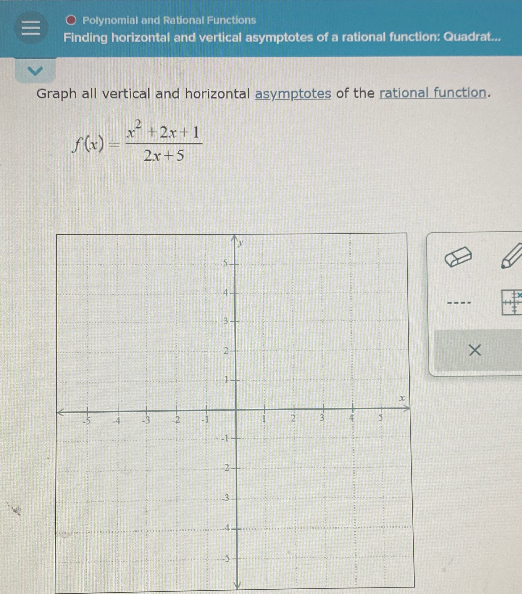 Solved Polynomial and Rational FunctionsFinding horizontal | Chegg.com ...