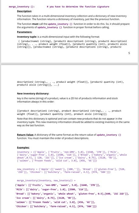 Solved using the restrictions provide python code for the 5 | Chegg.com